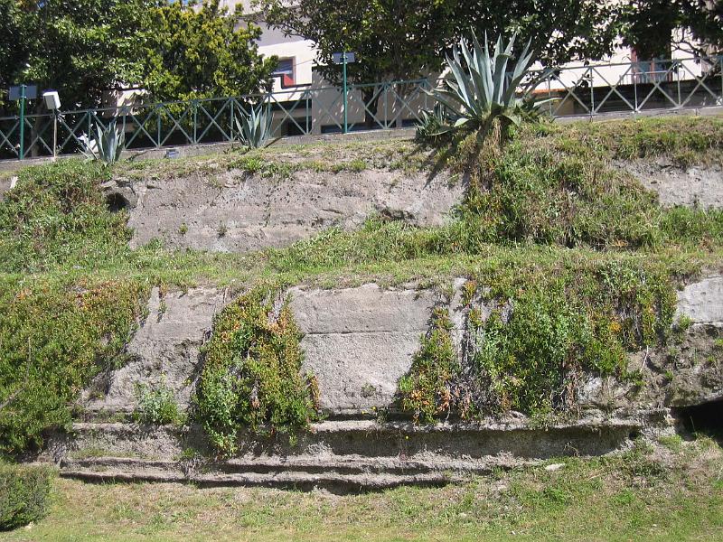 VOLCANIC ASH LAYERS Oplontis near Vesuvius
