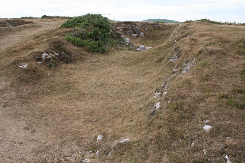 Gower Pennard Cliffs Limestone Quarry 02